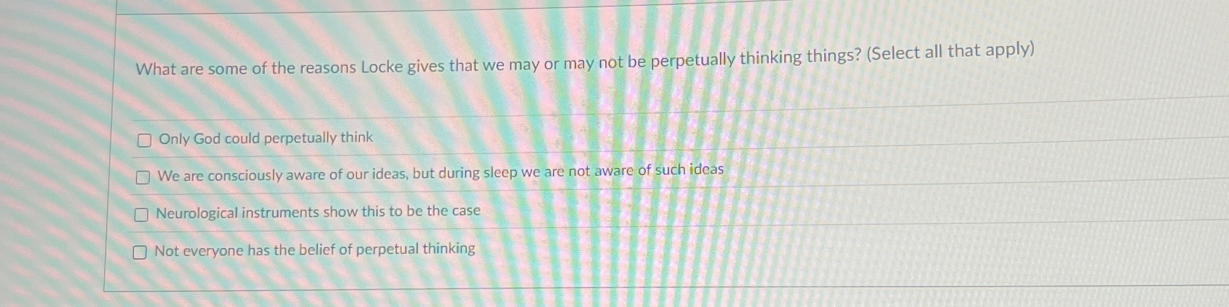 Solved What are some of the reasons Locke gives that we may | Chegg.com