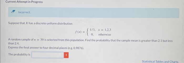 Solved Suppose that X has a discrete uniform distribution | Chegg.com