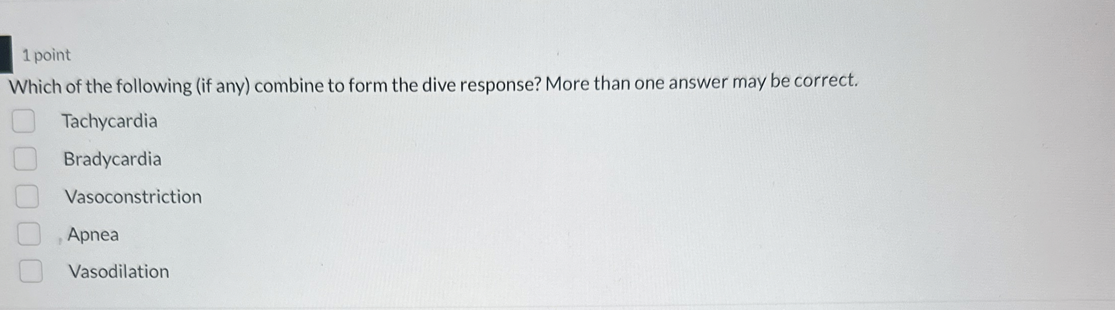 Solved 1 ﻿pointWhich of the following (if any) ﻿combine to | Chegg.com