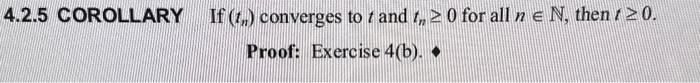 Solved 4. (a) Prove Theorem 4.2.1(b). (b) Prove Corollary | Chegg.com Solved 4. (a) Prove Theorem 4.2.1(b). (b) Prove Corollary | Chegg.com