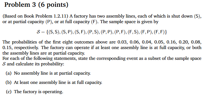 Solved Problem 3 (6 ﻿points)(Based on ﻿Book Problem 1.2.11) | Chegg.com