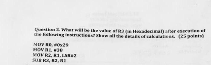 Solved Question 2. What will be the value of R3 (in | Chegg.com