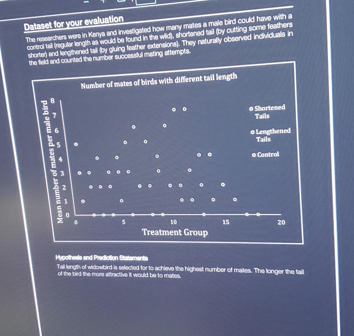 Solved 1a)please outline the hypothesis and Predictions for | Chegg.com