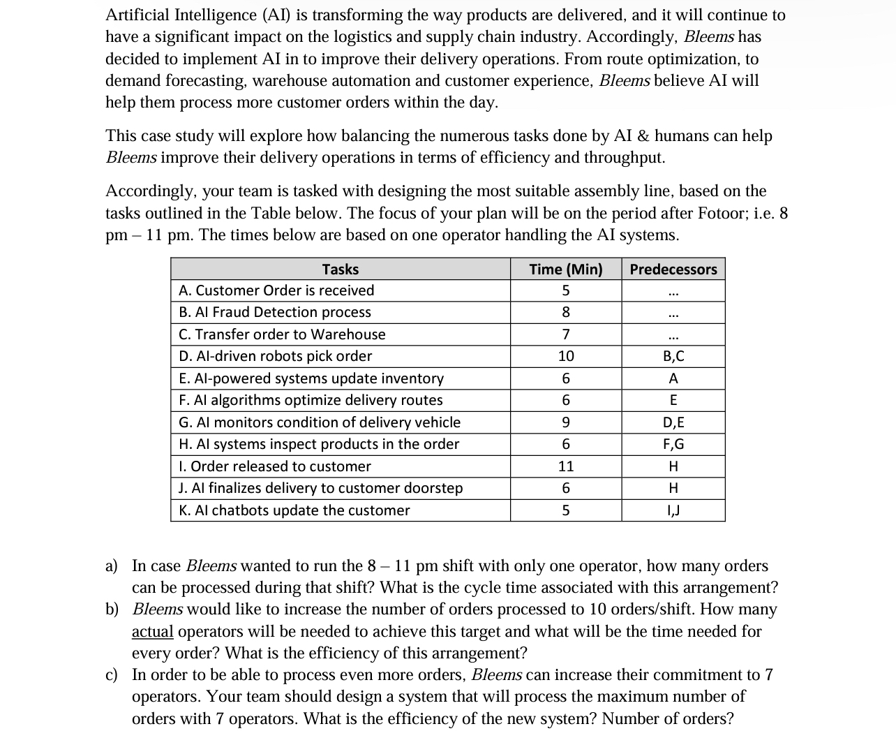 Solved Artificial Intelligence (AI) ﻿is transforming the way | Chegg.com