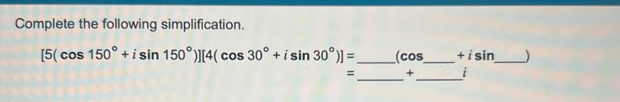Solved Complete the following | Chegg.com