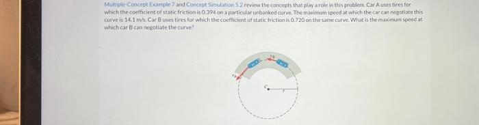 Solved Multiple-Concept Example 7 and Concept Simulation 5.2 | Chegg.com