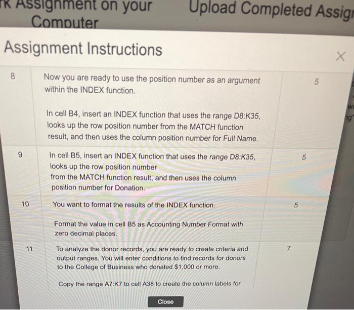 Solved Upload Completed Assign TK Assignment on your | Chegg.com
