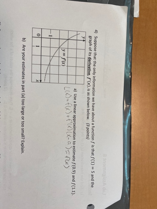 Solved 4 Suppose That The Only Information We Have About A