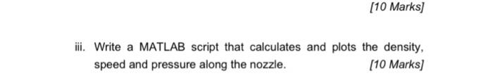 Solved 1. The de Laval nozzle, also known as a | Chegg.com