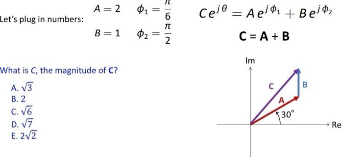 Solved Let's plug in numbers: | Chegg.com