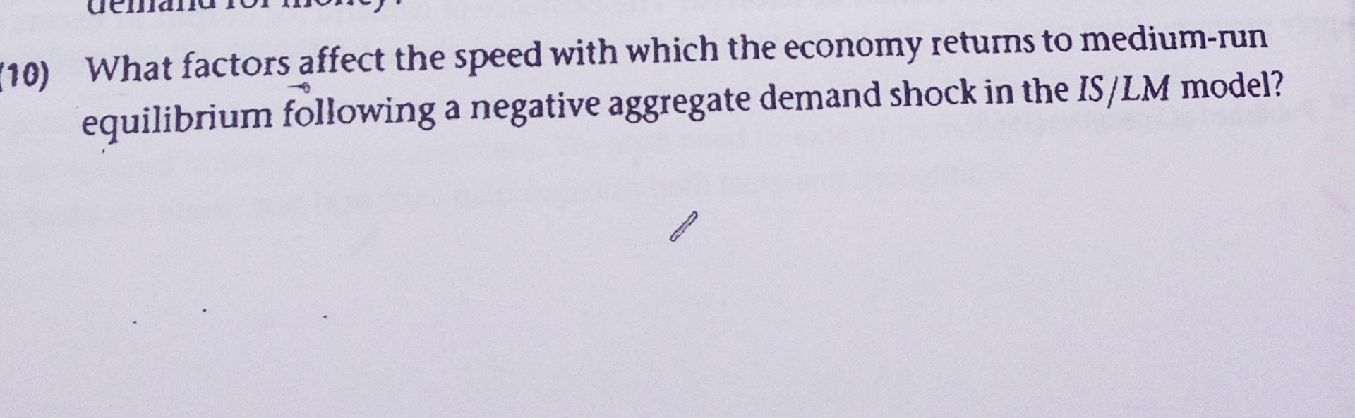 Solved (10) ﻿What factors affect the speed with which the | Chegg.com