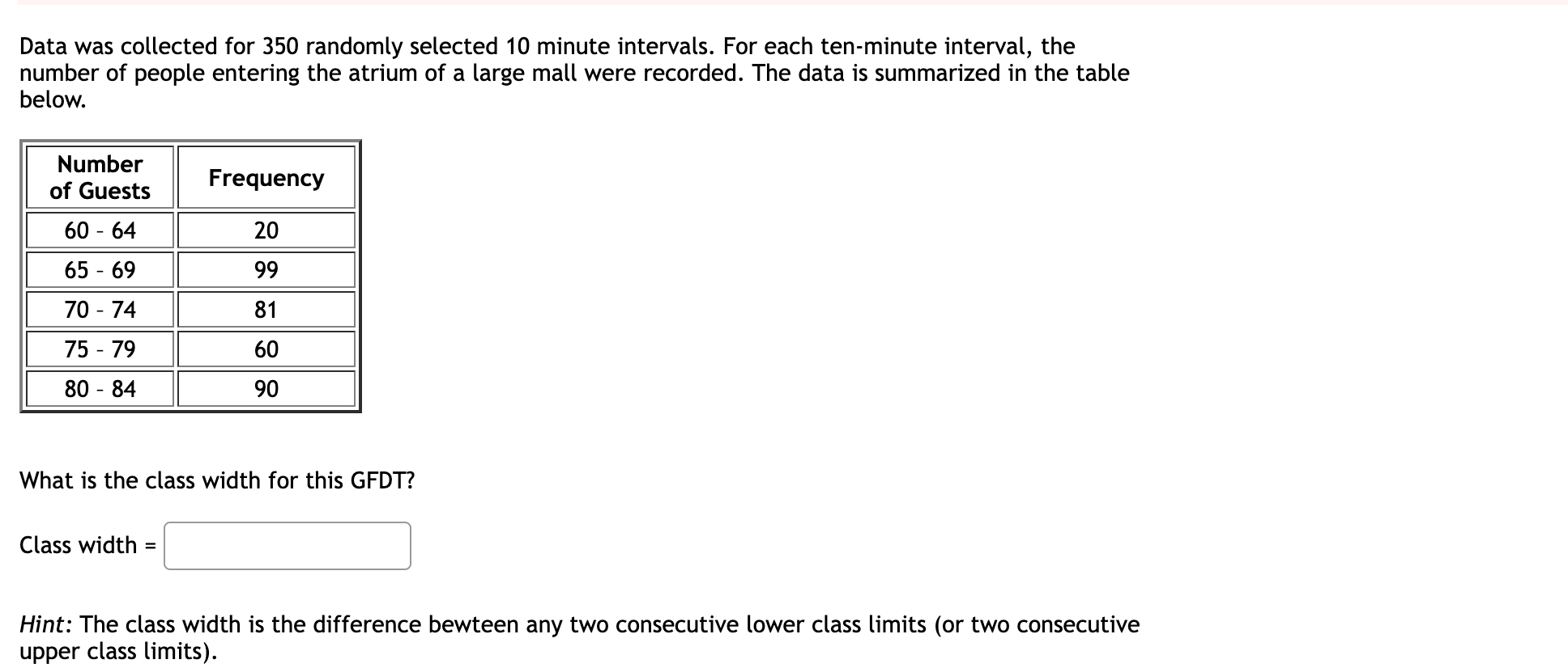 Solved Data was collected for 350 ﻿randomly selected 10 | Chegg.com