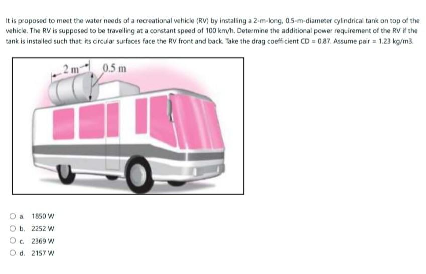 Solved It is proposed to meet the water needs of a | Chegg.com