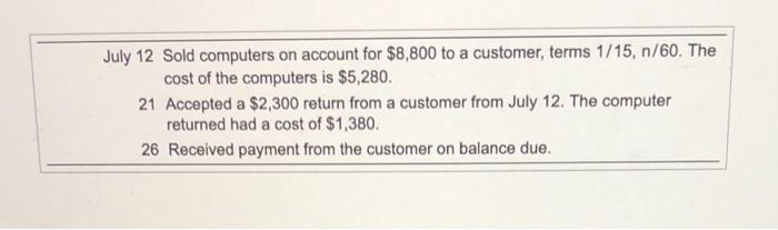 Solved 8. Performance Computers has the following | Chegg.com