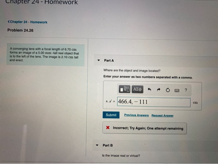 Solved Chapter 24 - Homework | Chegg.com