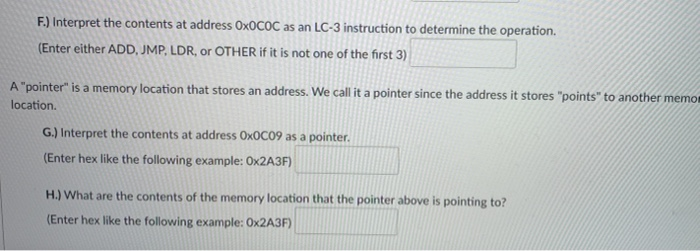 Solved Consider the following table that represents part of | Chegg.com