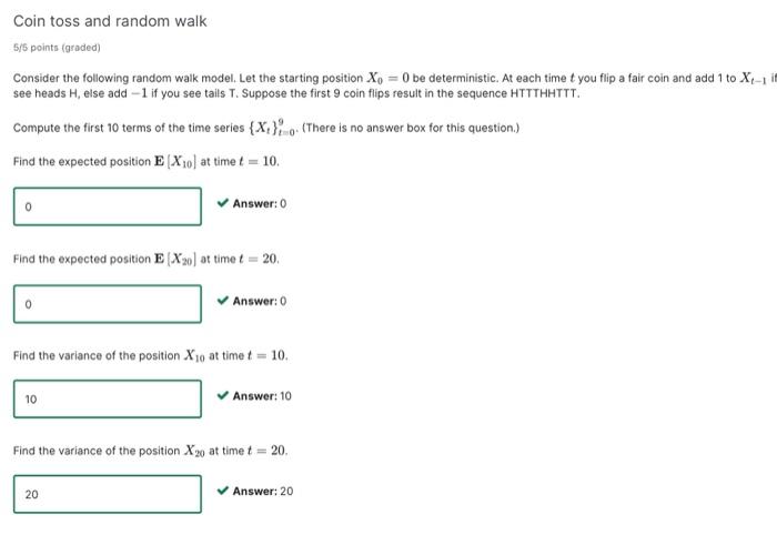 Solved 5/5 points (graded) Consider the following random | Chegg.com