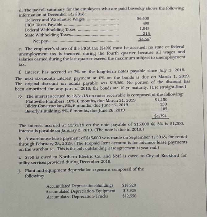 Solved December 3 Received a check in the amount of $23,569 | Chegg.com