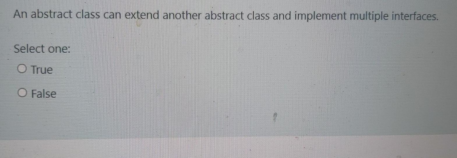 Solved Java Allows Implementing Multiple Interfaces Through