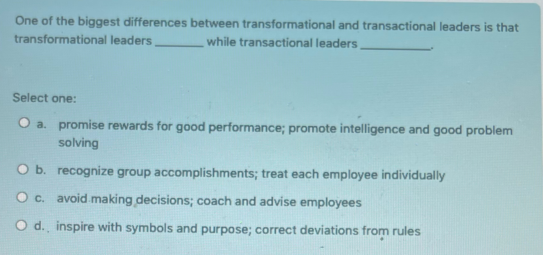 Solved One of the biggest differences between | Chegg.com