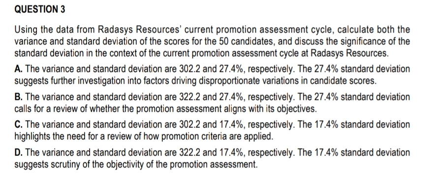 Solved QUESTION 3Using the data from Radasys Resources' | Chegg.com