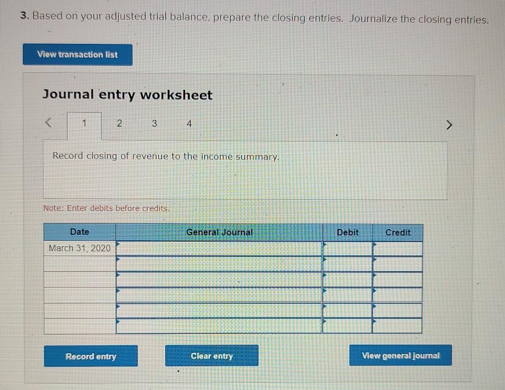 Solved Problem 4-8A Adjusting entries and closing entries | Chegg.com