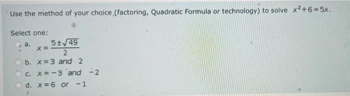 Solved Calculate the exact roots of, f(x)=3x2−7x+0.75 in | Chegg.com