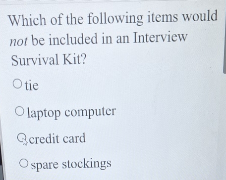 Solved Which of the following items would not be included in | Chegg.com