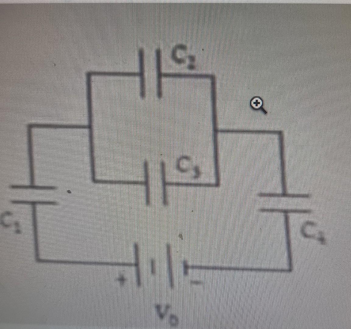 Solved Determine the energy stored by C when C1 = 20 uF, C2 | Chegg.com