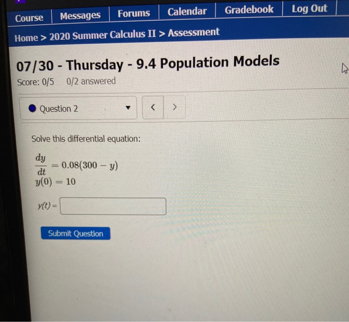 Solved Forums Calendar Gradebook Log Out Course Messages | Chegg.com