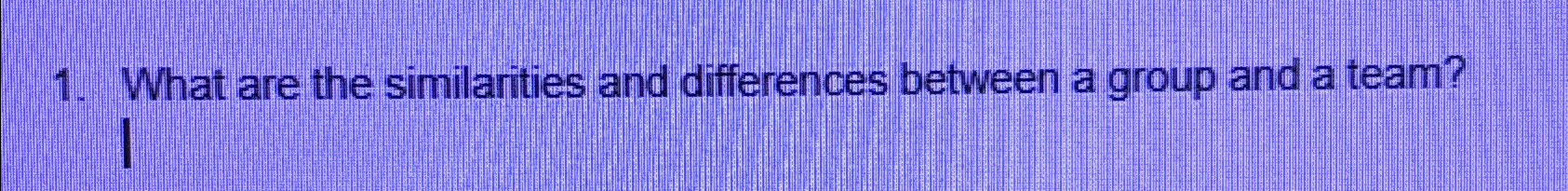 Solved What are the similarities and differences between a | Chegg.com