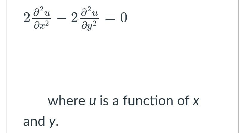 Solved solve the PDE using the methods of characteristics? | Chegg.com