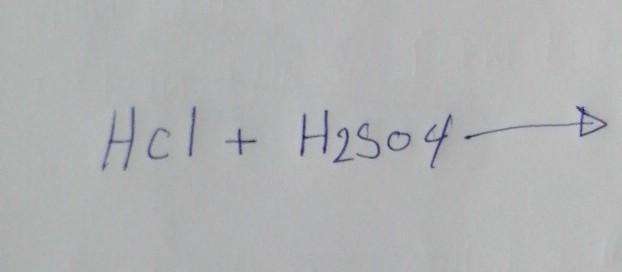 Solved HCl+H2SO4 | Chegg.com
