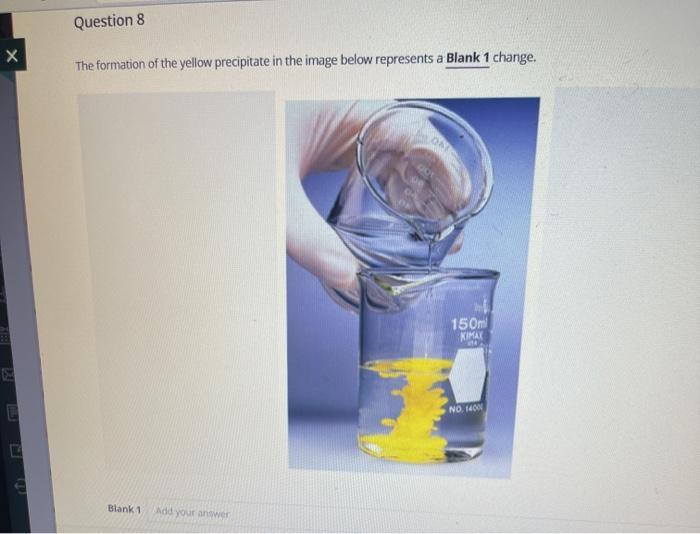 Solved When two colorless solutions of ionic compounds are | Chegg.com