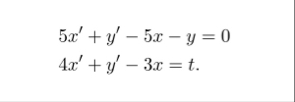 Solve the equation with the help od operator | Chegg.com
