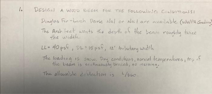 Solved Douglas Fir-Lirch Deise Nal or No.1 are available | Chegg.com