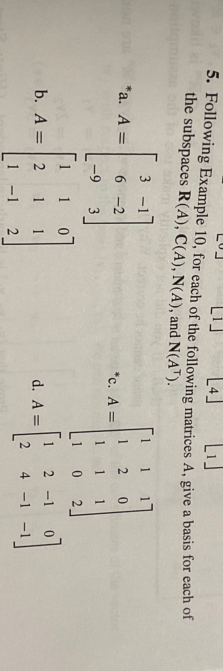 Solved Following Example 10 , ﻿for each of the following | Chegg.com