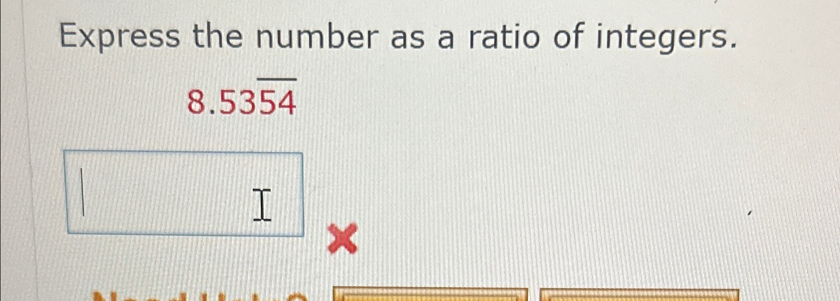 Solved Express the number as a ratio of | Chegg.com