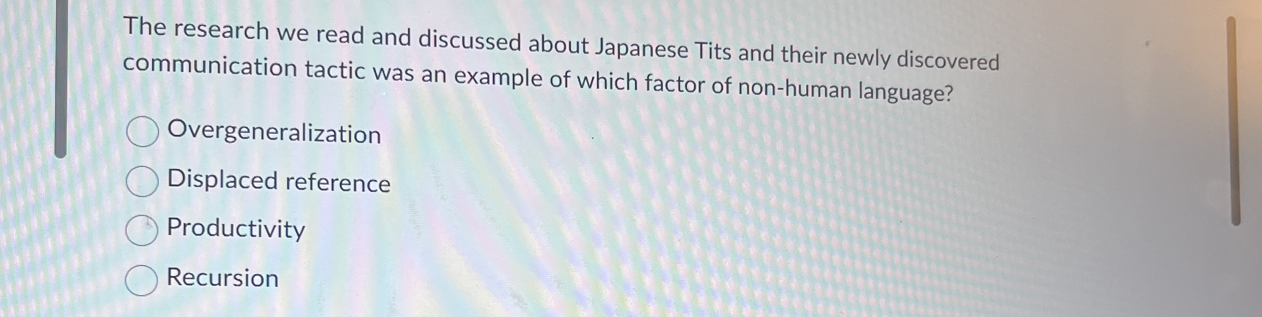 Solved The research we read and discussed about Japanese | Chegg.com