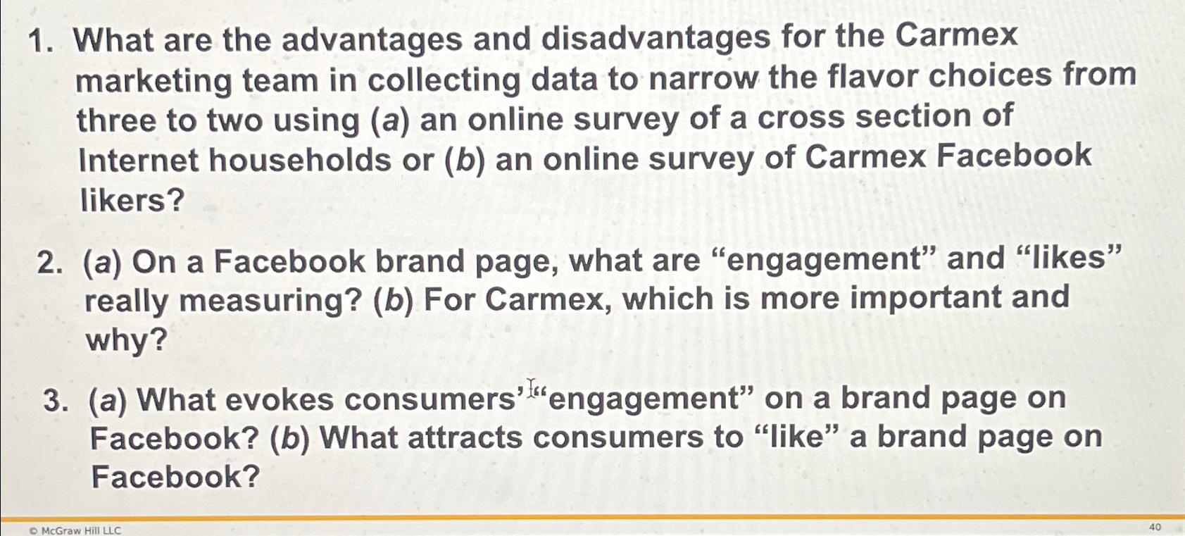 Solved What are the advantages and disadvantages for the | Chegg.com