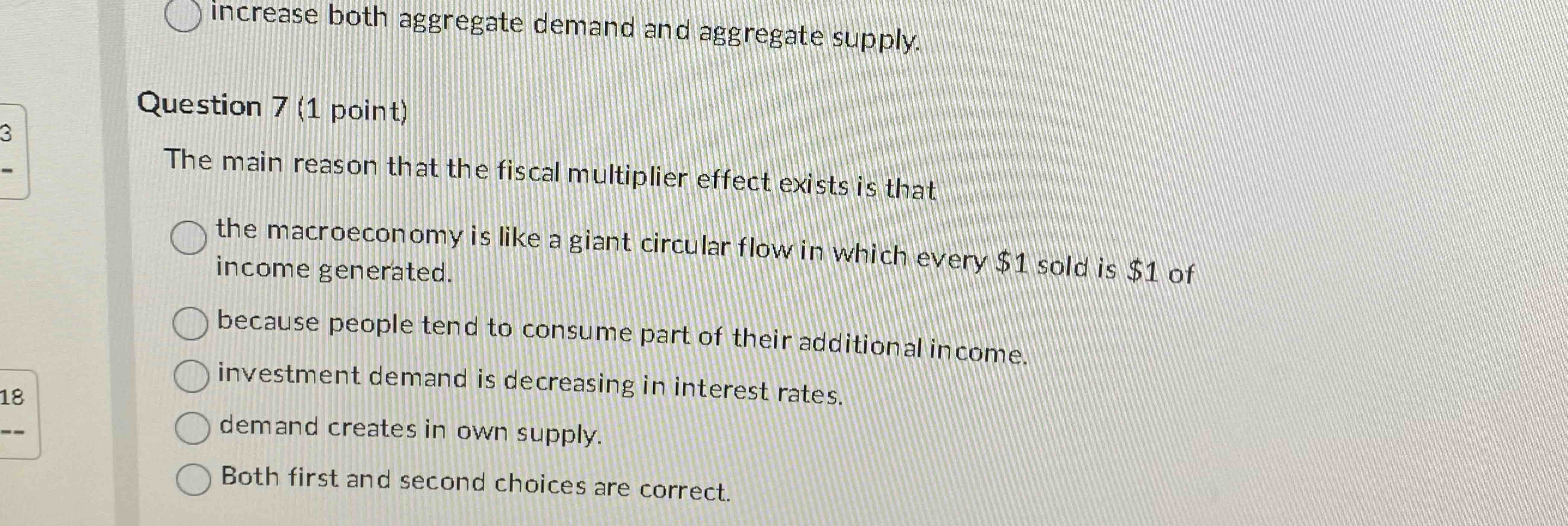 Solved increase both aggregate demand and aggregate | Chegg.com
