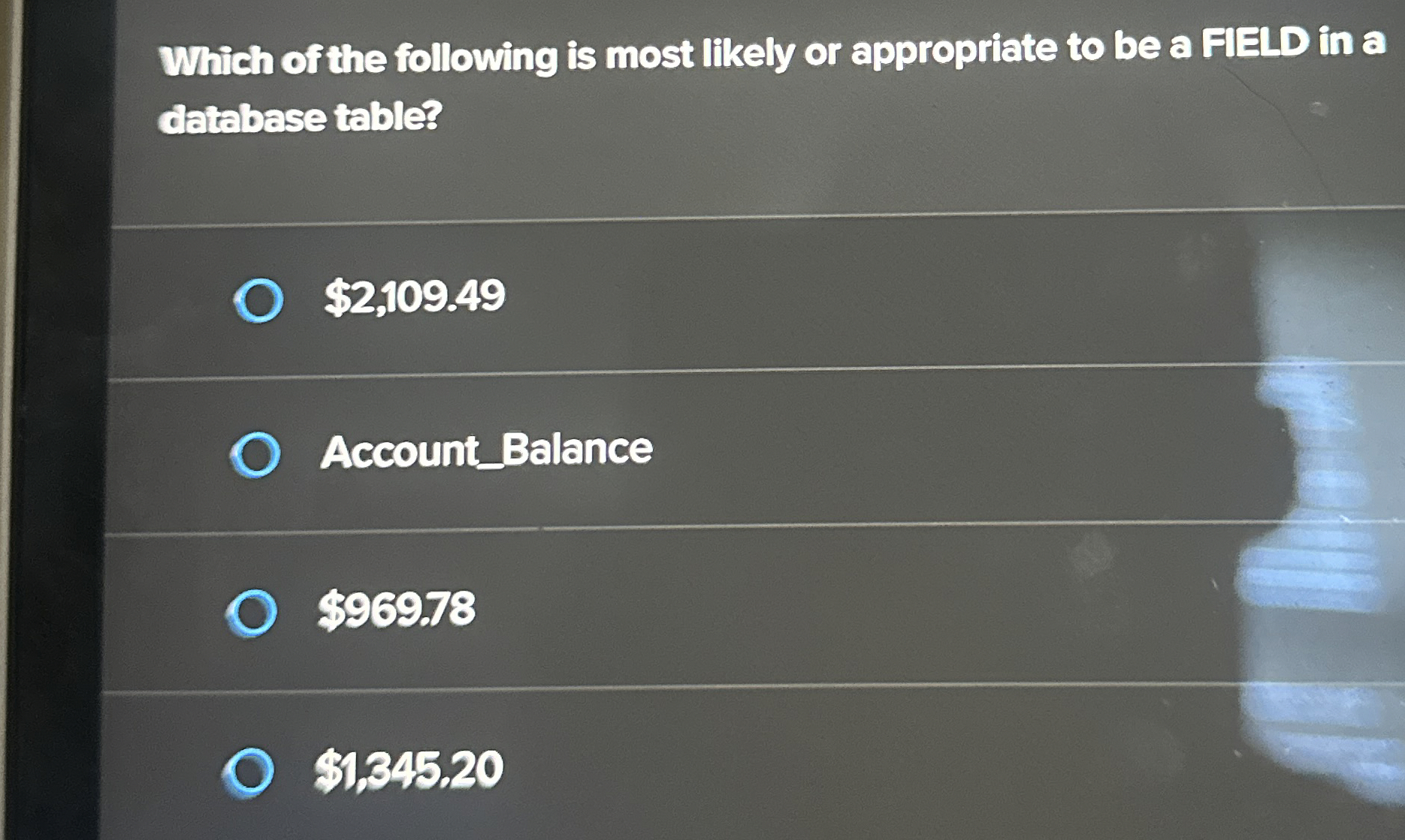 Solved Which of the following is most likely or appropriate | Chegg.com