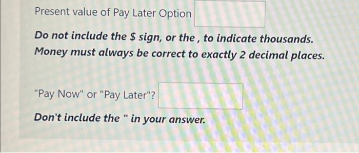[Solved]: b [ begin{array}{l} mathrm{PV}= mathrm{FV} /(1+