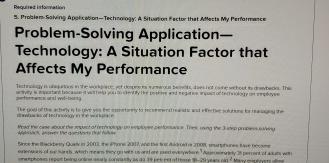 Solved Problem-Solving ApplicationTechnology: A Situation | Chegg.com