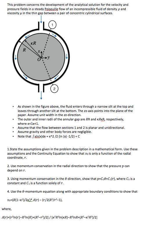 Solved This problem concerns the development of the | Chegg.com