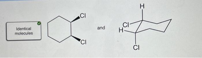 Solved why are the Cl groups in the down equatorial position | Chegg.com