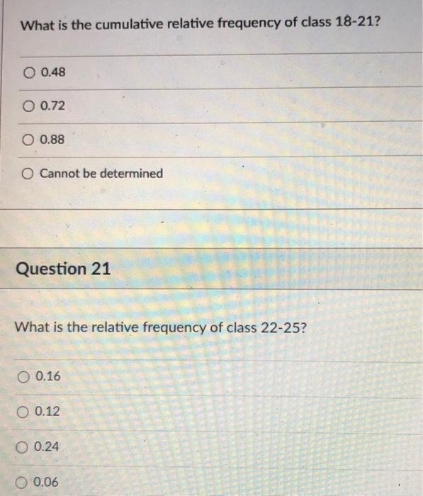 Solved Use following information for next 4 questions The | Chegg.com