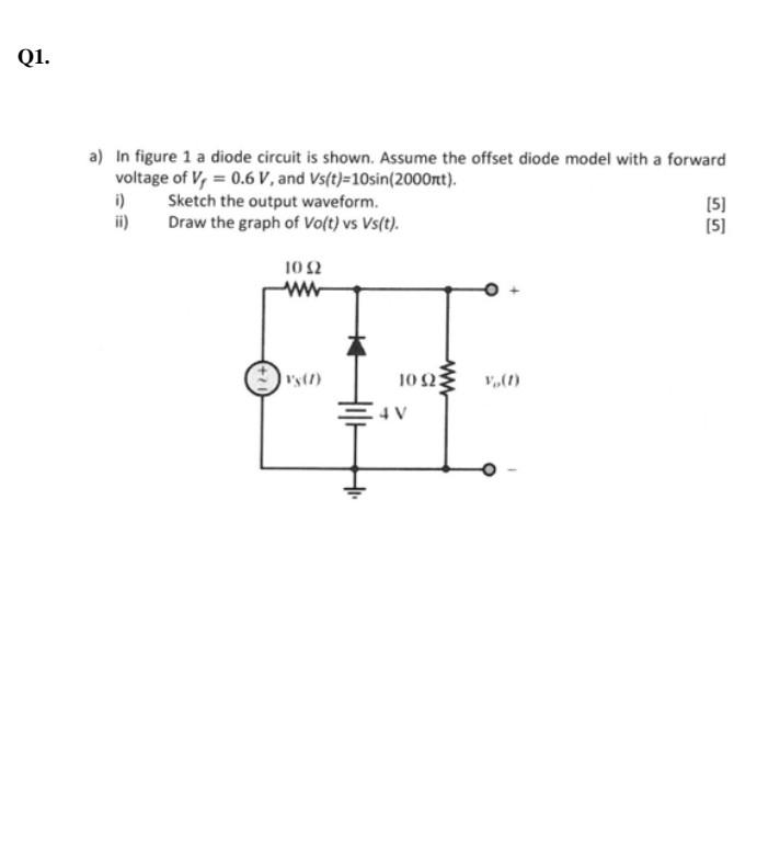 Solved Assuming that all the diodes are Ideal, Calculate the | Chegg.com