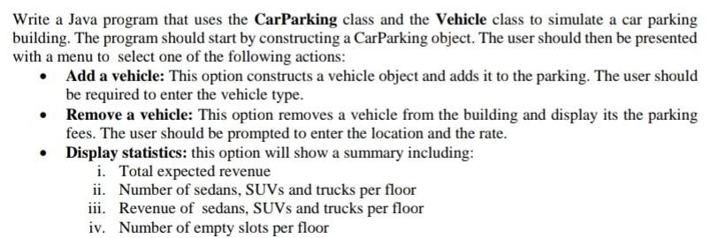 Solved How to implement these methods (add - remove - | Chegg.com