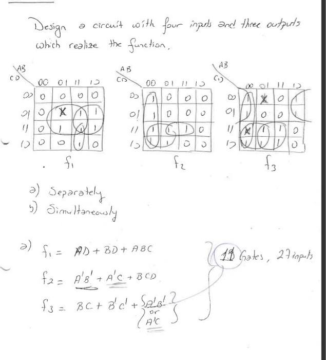 Solved Write the functions f1, f2 and f3 for a and b and the | Chegg.com